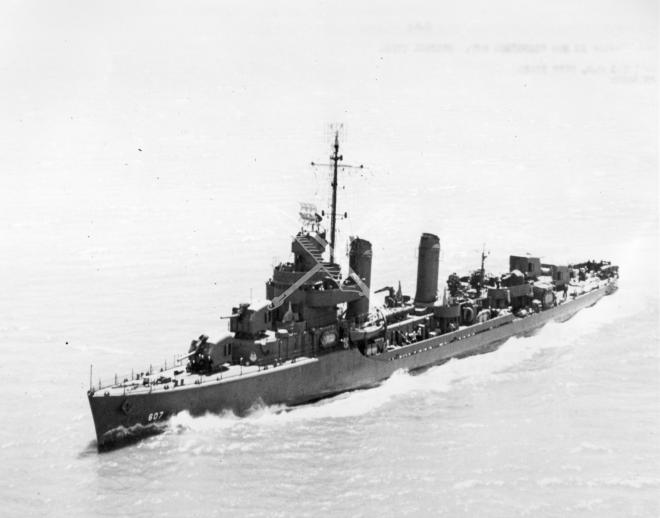USS Frazier (DD-607) | U.S. Naval Institute Photo Archives